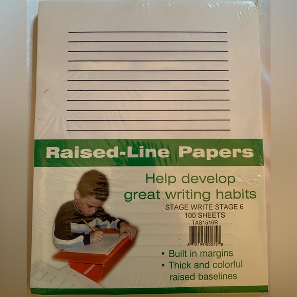 Stage Write | Other | Stage Write Raised Line Paper Stage Six 0 Sheets ...